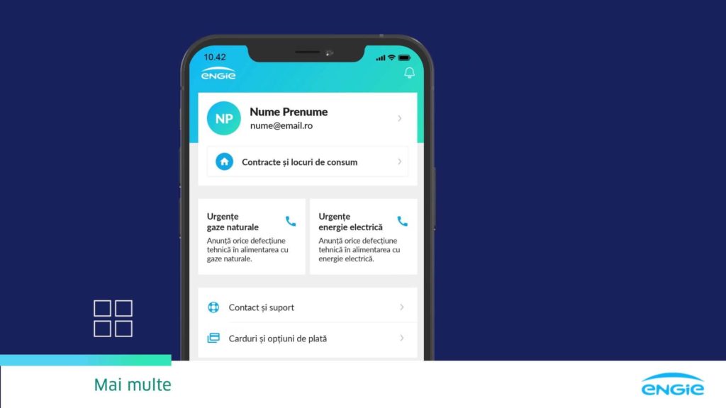 MyENGIE - Contul tău de client - ENGIE